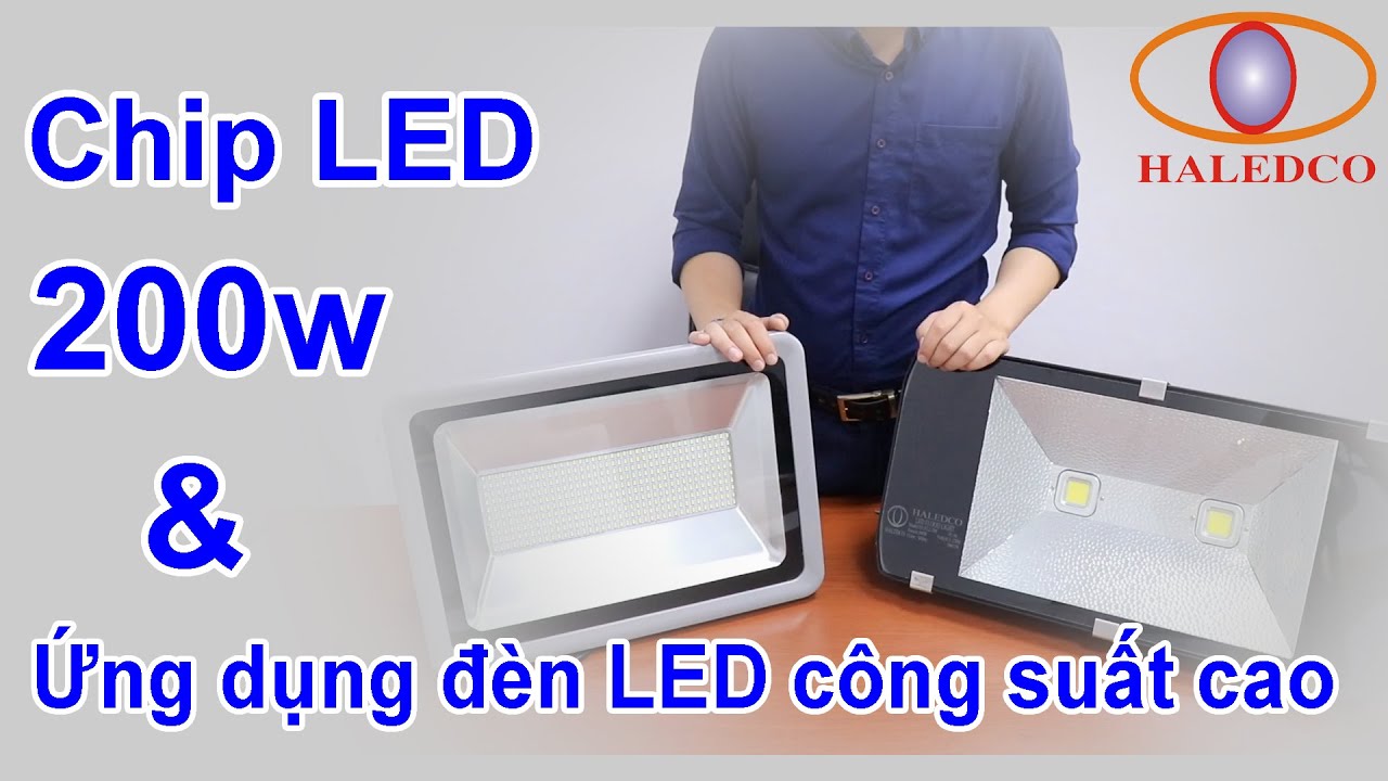 Chip LED 200w - Ứng dụng trong đèn LED công suất cao - YouTube