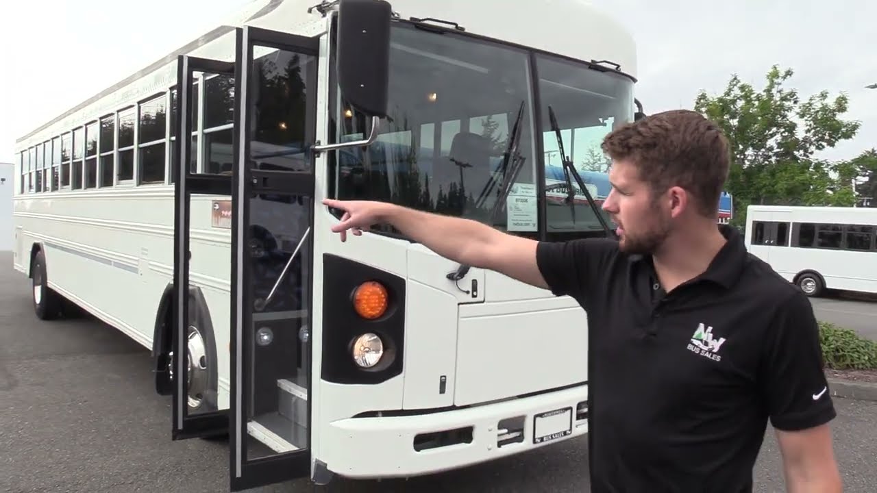 2010 Blue Bird All American 44 Passenger Commercial Bus - B73306 - YouTube
