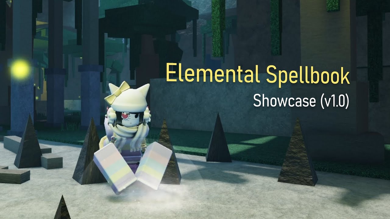 Wave Defense: OVERDRIVE! - Elemental Spellbook Showcase (v1.0) - YouTube