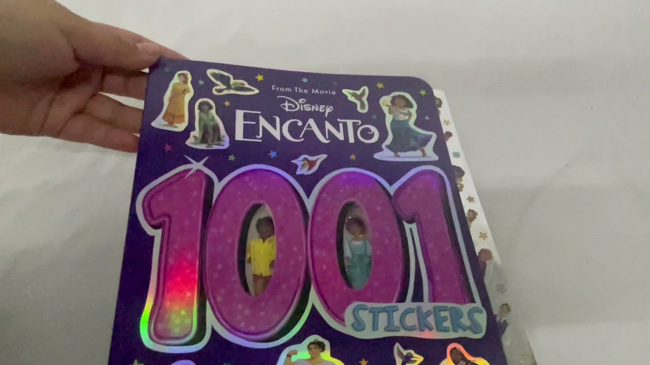 Disney Encanto 1001 Stickers Book - YouTube