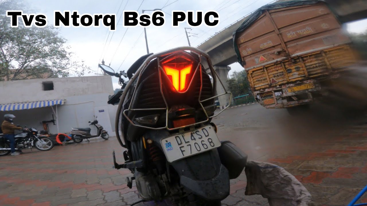 TVS Ntorq BS6 Pollution Certificate (PUC) | How To Make Pollution ...