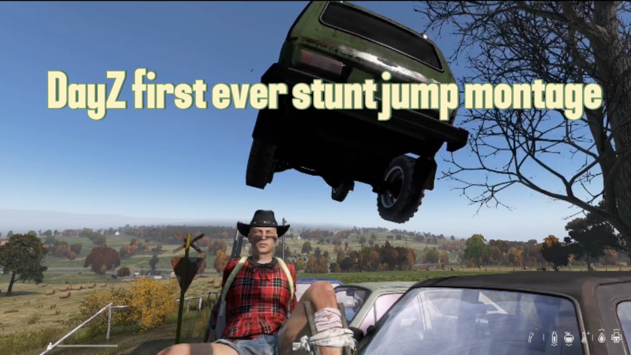DayZ first ever stunt jump montage - YouTube
