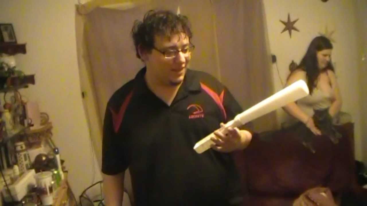 Toys From the Dollar Store: Wii Baseball Bat - YouTube