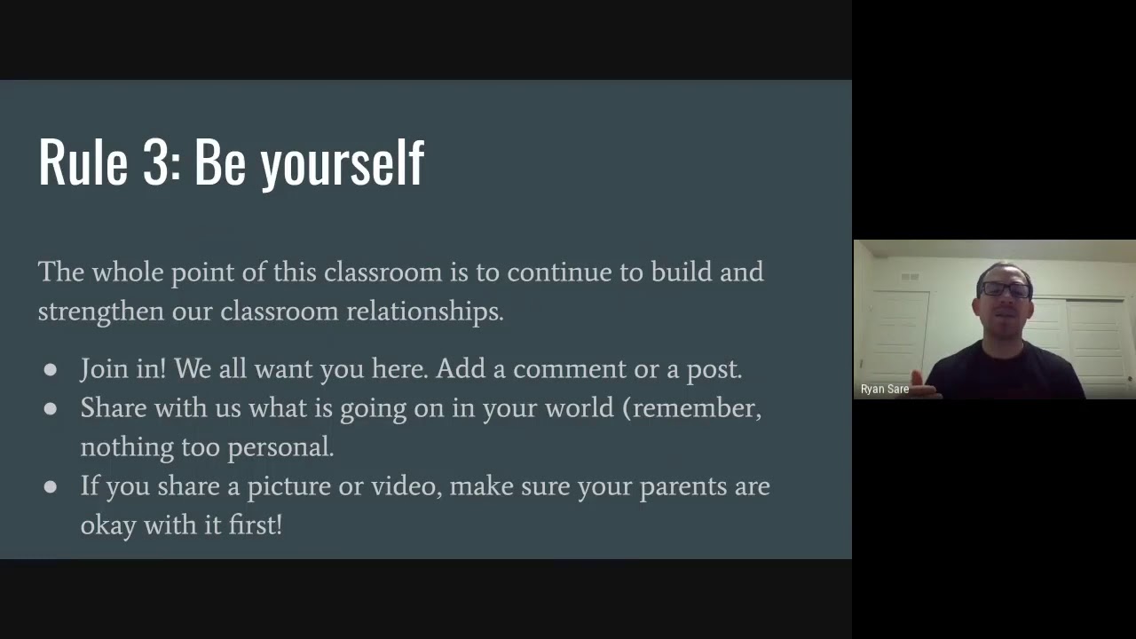 Google Classroom Etiquette - YouTube