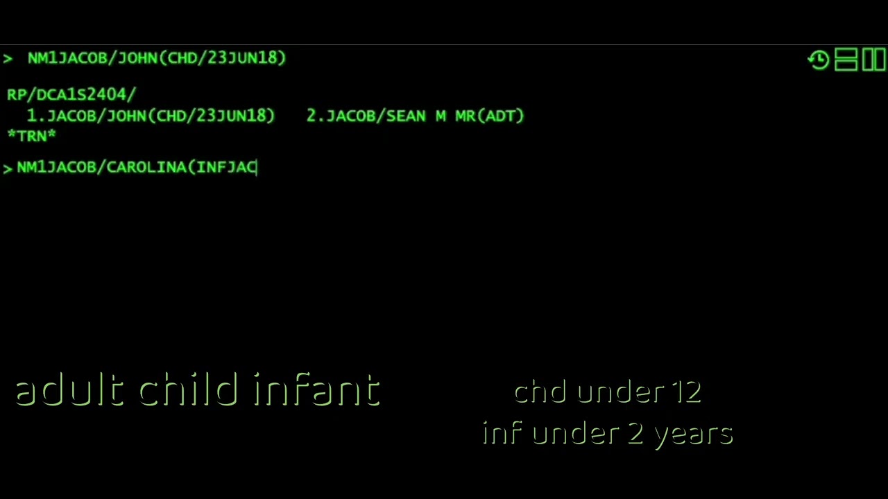 How to entry names in amadeus - YouTube