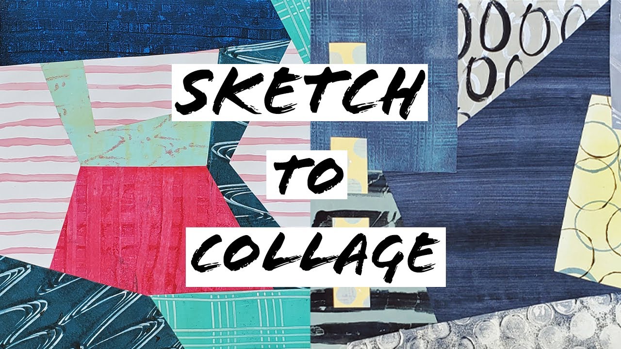 Sketch to Collage #4 | using composition sketches as inspiration for ...