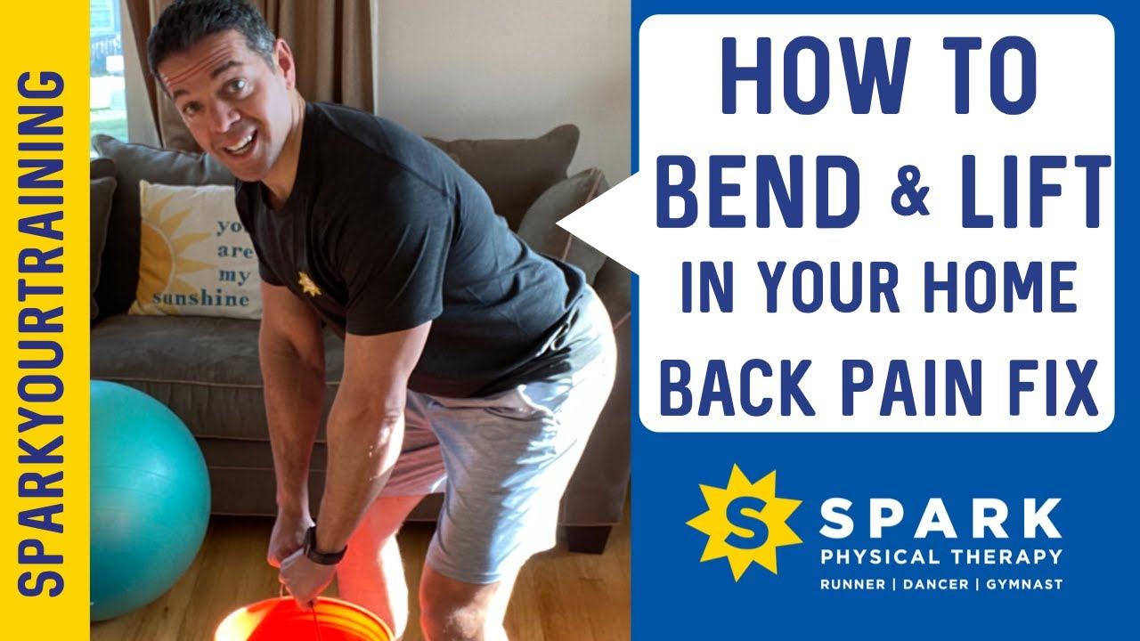 How To Bend So I Don't Hurt My Back [Proper Lifting At Home] Hamden CT ...