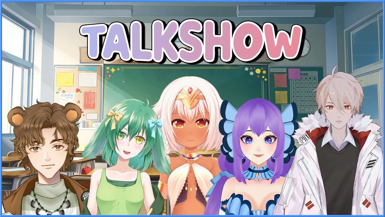 Having Fun in KumaBerlins Talk Show!《Eng Sub》【VTuber】 - YouTube