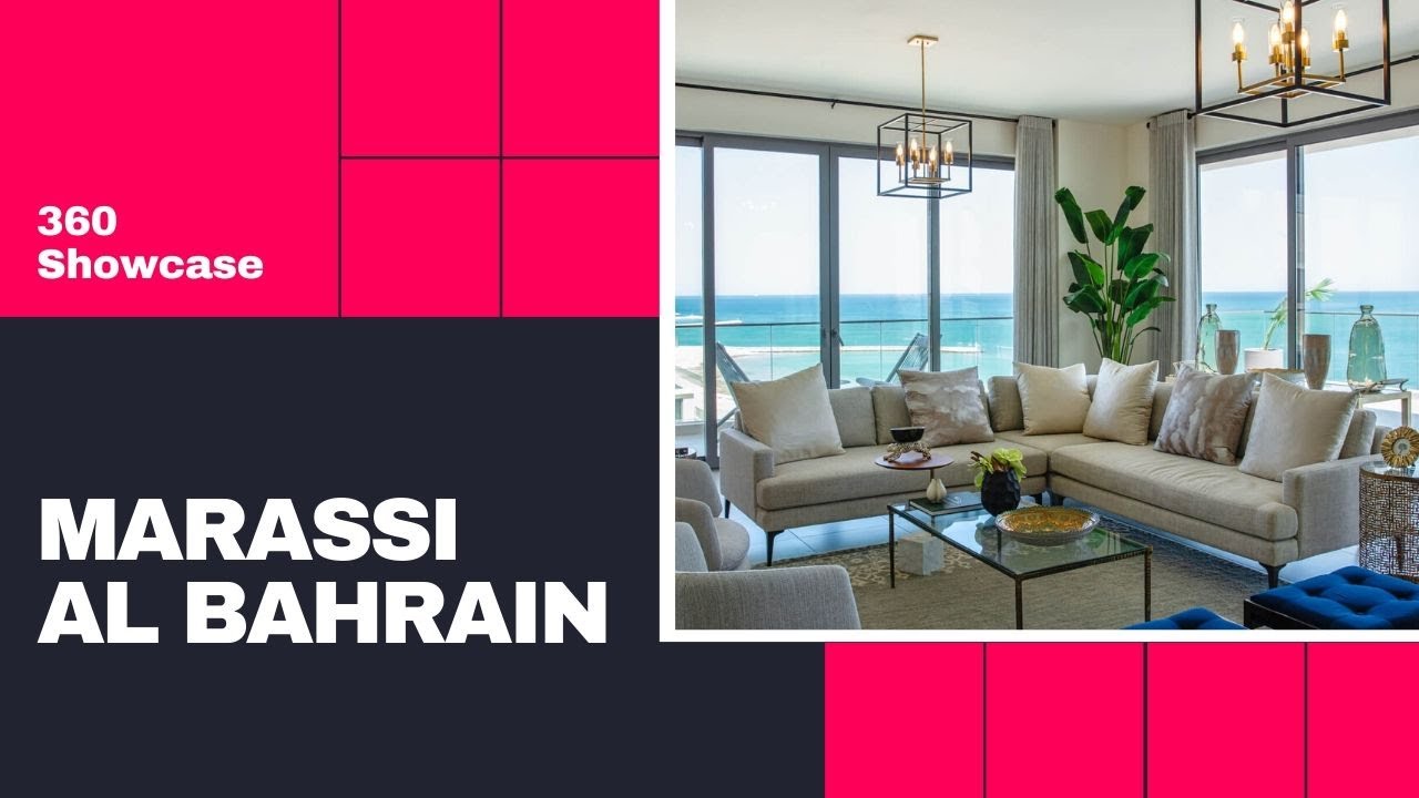 Marassi Shores Bahrain - 360° Walkthrough Video - YouTube