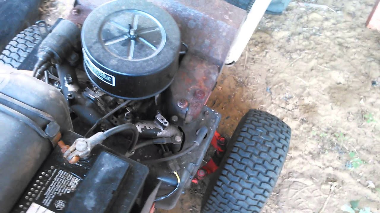 simplicity 7119 engine - YouTube