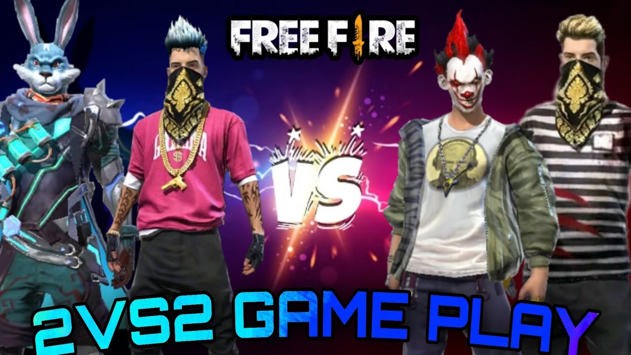 New free fire India//one vs Two GAME PLAY//......☢️☣️ - YouTube