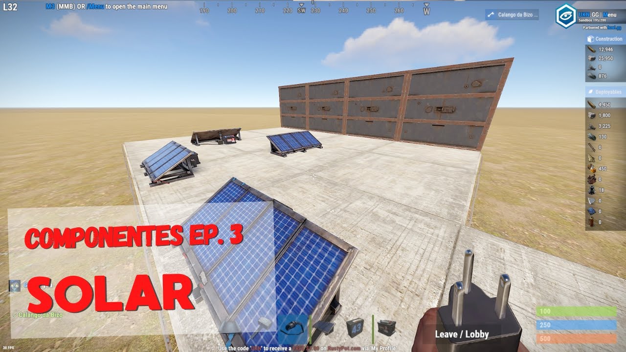 [Iniciante] Rust Componentes - Energia Solar - Episódio 3 - YouTube