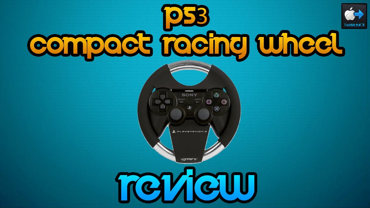 OFFICIAL PS3 Official Compact Racing Wheel | Review - YouTube