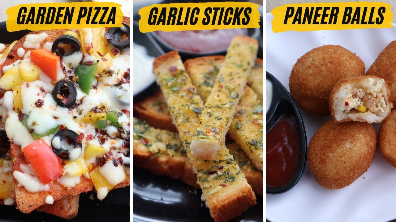 Try These Quick & Tasty Snacks Using Bread (WITHOUT OVEN ) | Bread ...