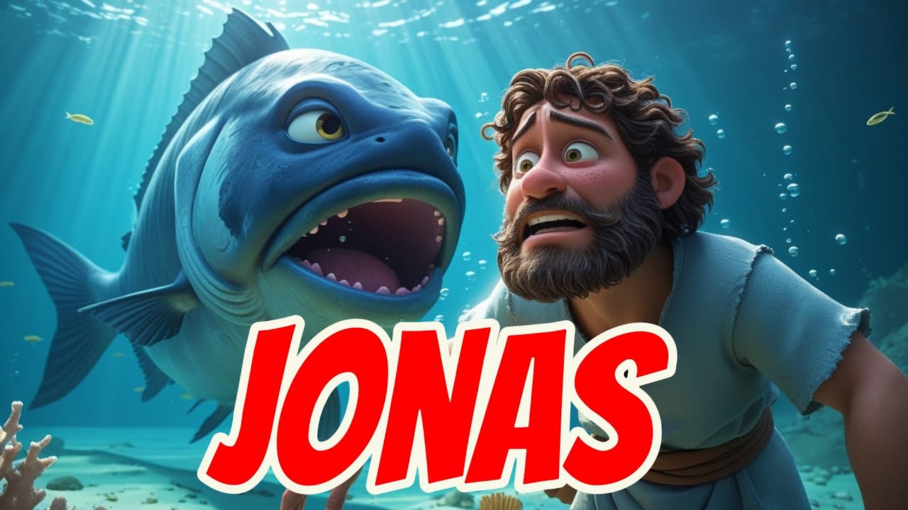 JONAS: O Profeta Fujão | Histórias Bíblicas infantil | Desenho Bíblico ...