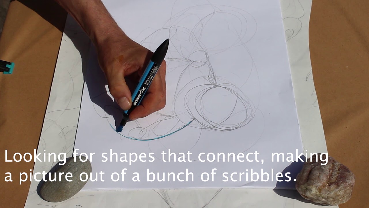 Scribble exercise. - YouTube