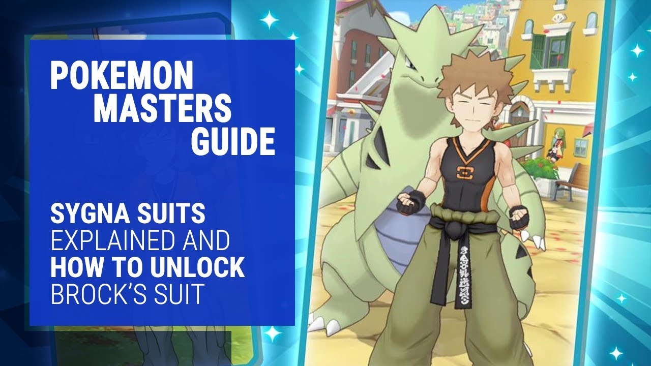 Pokemon Masters Guide - Sygna Suits Explained & How to Unlock Brock's ...