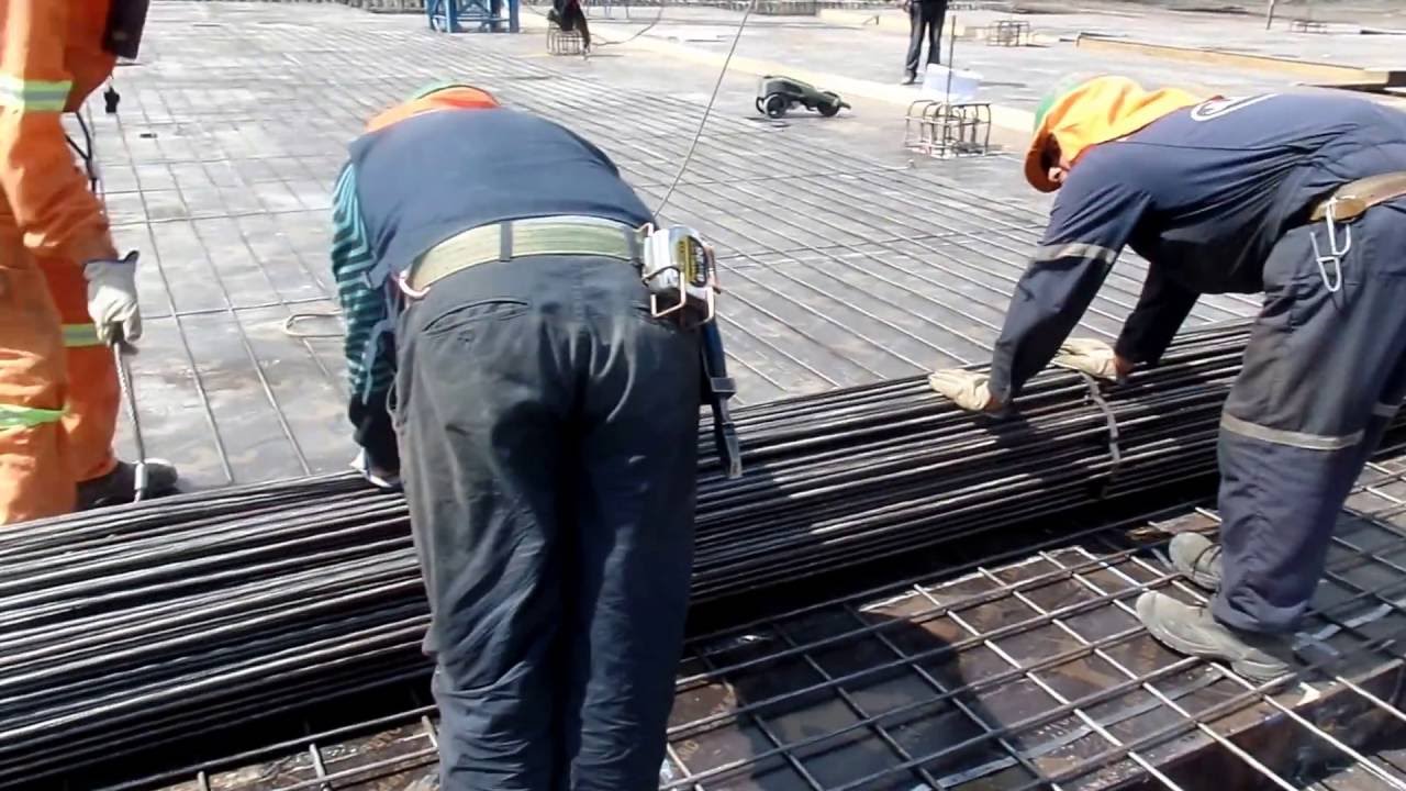 BAMTEC Chile on-site: Installing 800 kg of rebar in less than 2 minutes ...