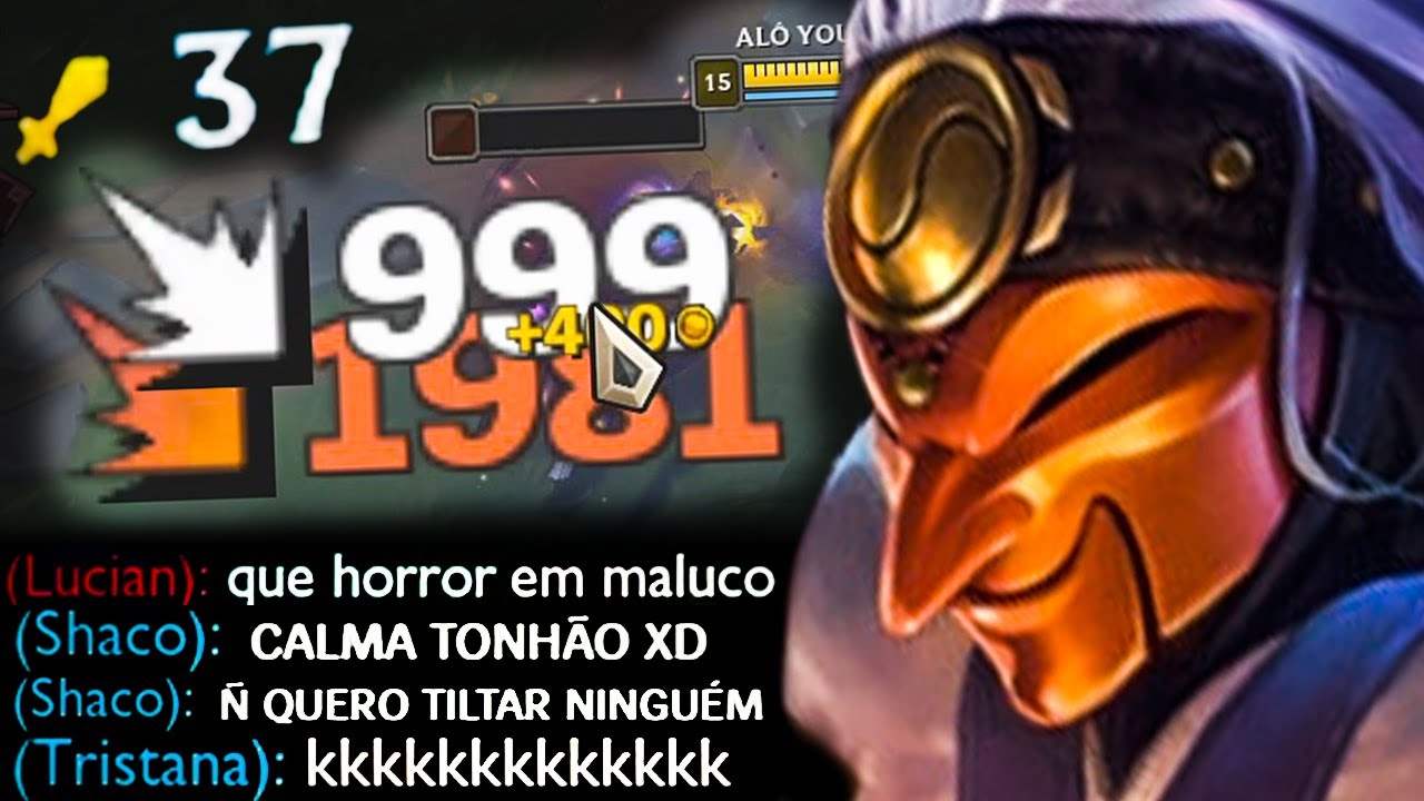JOGAR DE SHACO COM OS NOVOS ITENS É TÃO FÁCIL, APRENDA COMO CARREGAR ...
