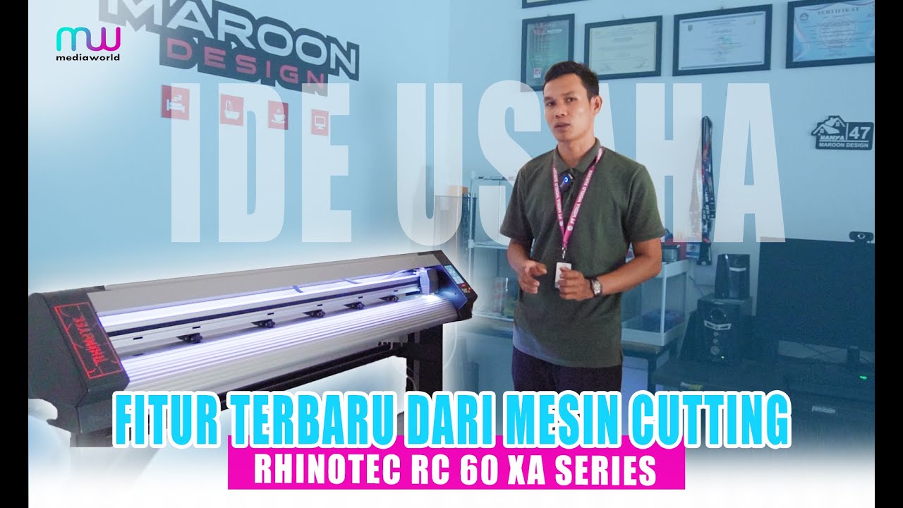 FITUR TERBARU DARI MESIN CUTTING RHINOTEC RC 60 XA SERIES - YouTube