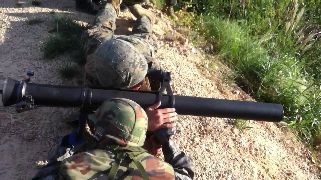 90 mm rocket shoot by LCpl Berning - YouTube