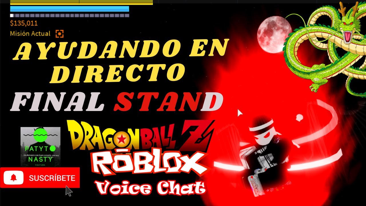 AYUDANDO EN DIRECTO FINAL STAND ROBLOX ♥ - YouTube