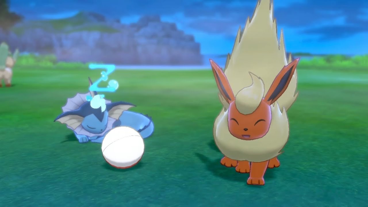 Flareon stop running into an invisible wall the ball is right next to ...