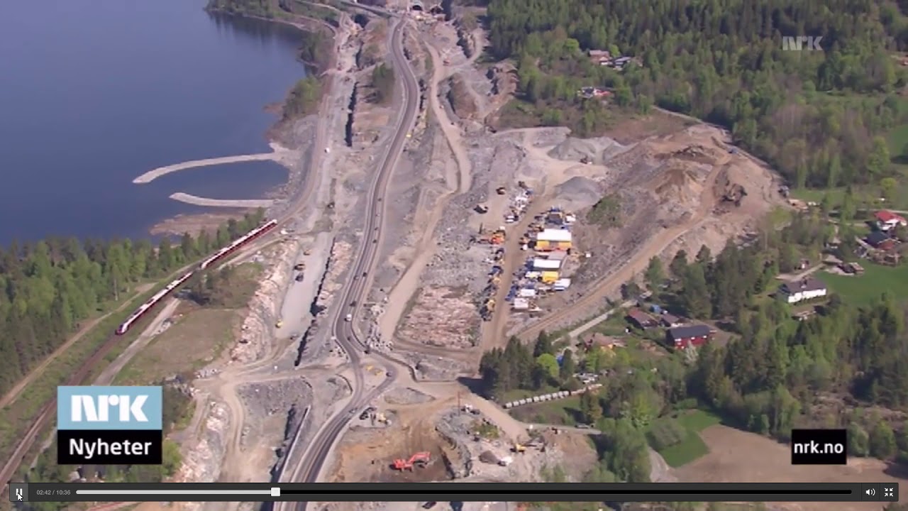 Veiene som ble til E6 - Minnesund-Hedmark - YouTube