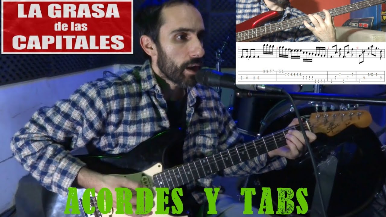 La grasa de las capitales - SERÚ GIRÁN - Cover + (Acordes, tabs ...