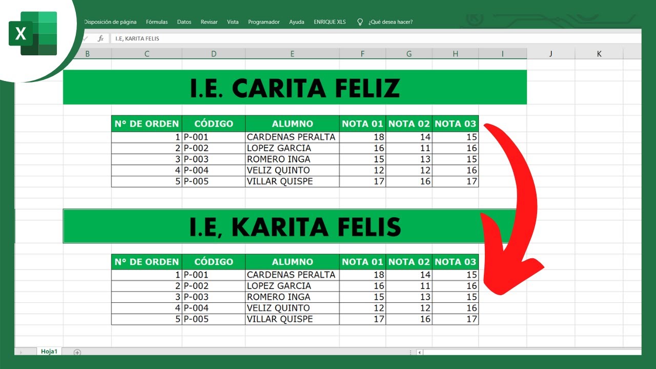 COMO TRABAJAR CON LAS CELDAS EN EXCEL(Práctica) - YouTube