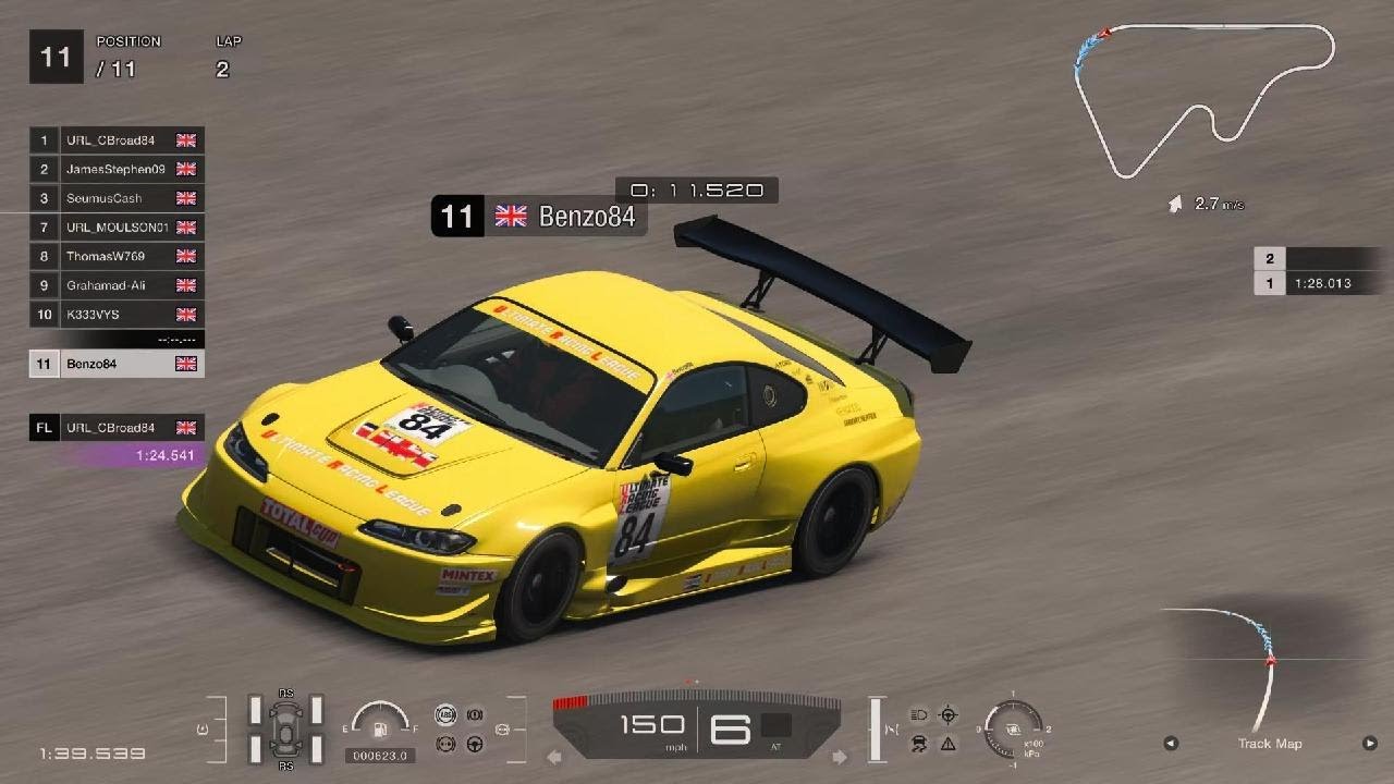 URL Ultimate Racing League GT7 Round 7 Race 1 High Speed Ring - YouTube