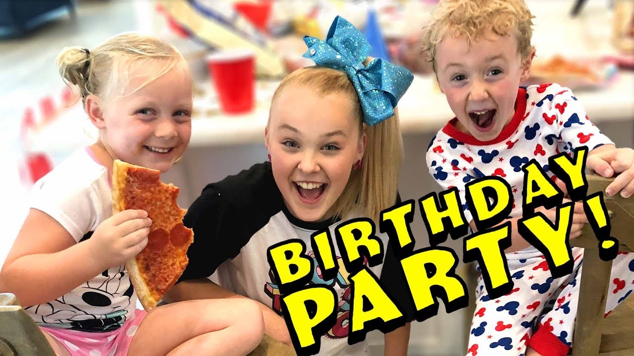Parker Turns Five! Sleepover Birthday Party SPECIAL w/ JoJo Siwa ...