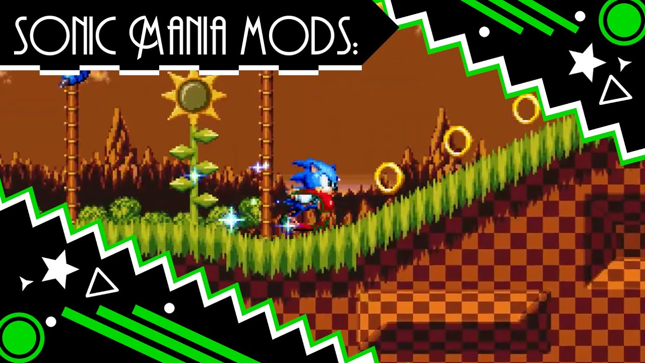 Sonic Mania Mods: Green hill zone encore mode - YouTube