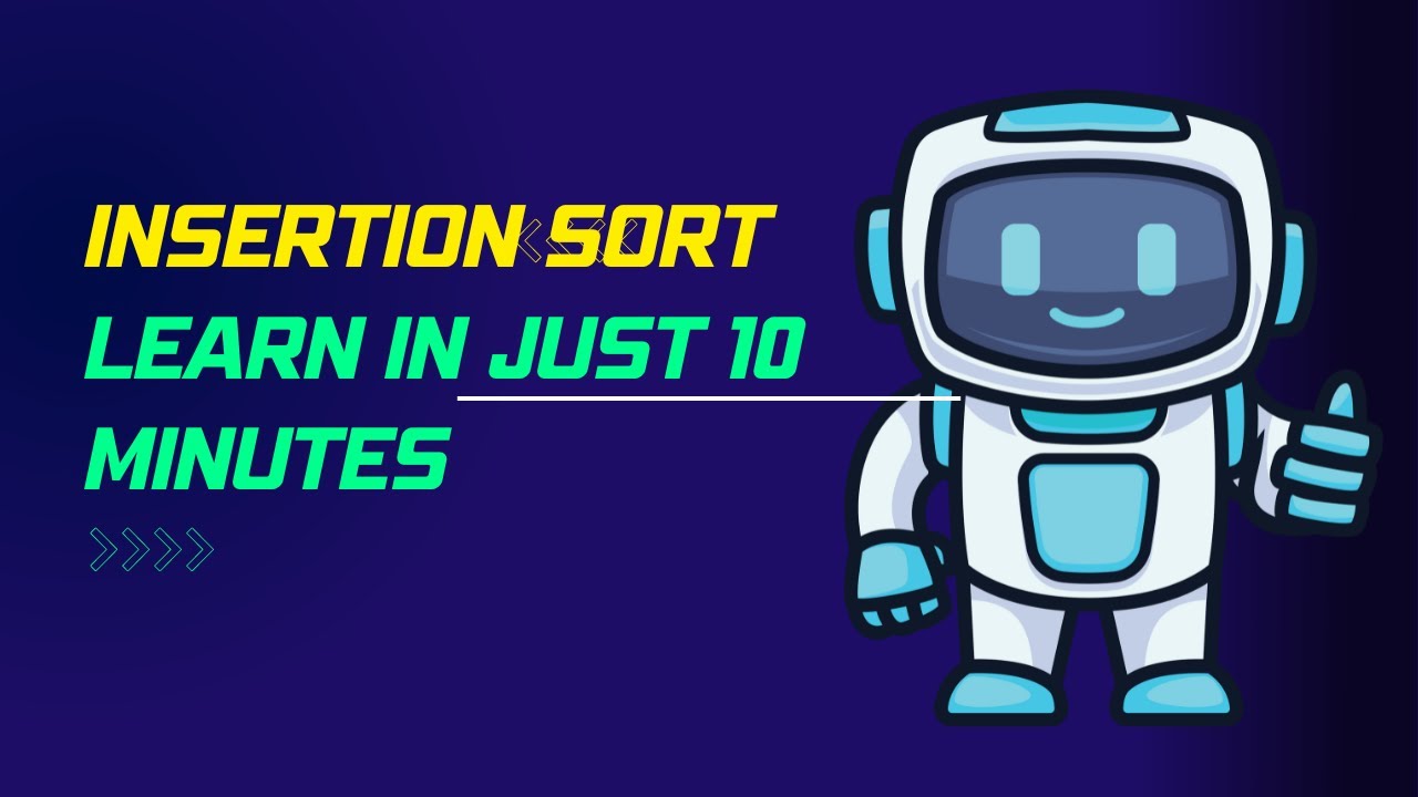Insertion Sort Java Codingpsuedocode Youtube 5595