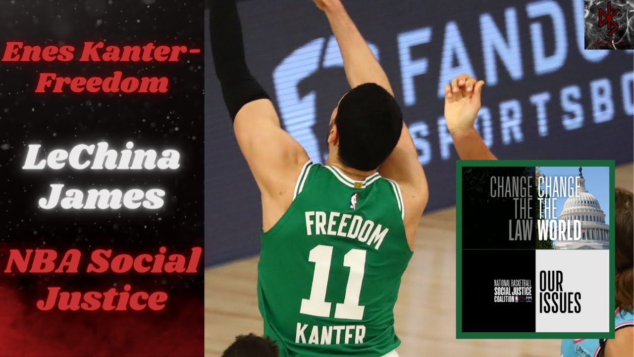 Enes Kanter (Freedom) vs. LeBron James | NBA Social Justice Video "We ...