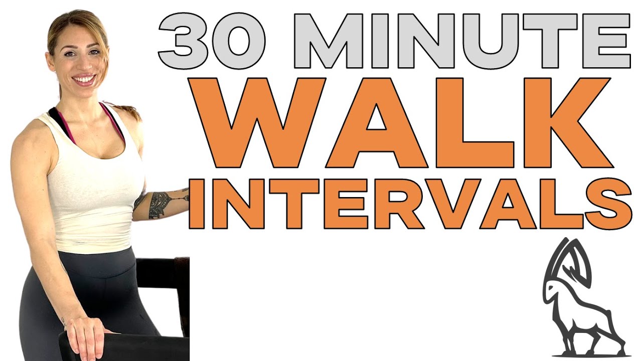30 Min Walk Intervals! | Weight Loss Walk! - YouTube