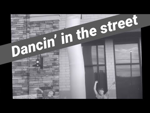 Dancin in the street with the wind sock dancer - YouTube