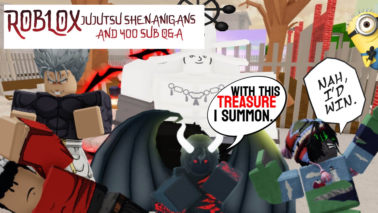 MAHORAGA HELP!! | Roblox Jujutsu Shenanigans & 400 sub Q&A - YouTube