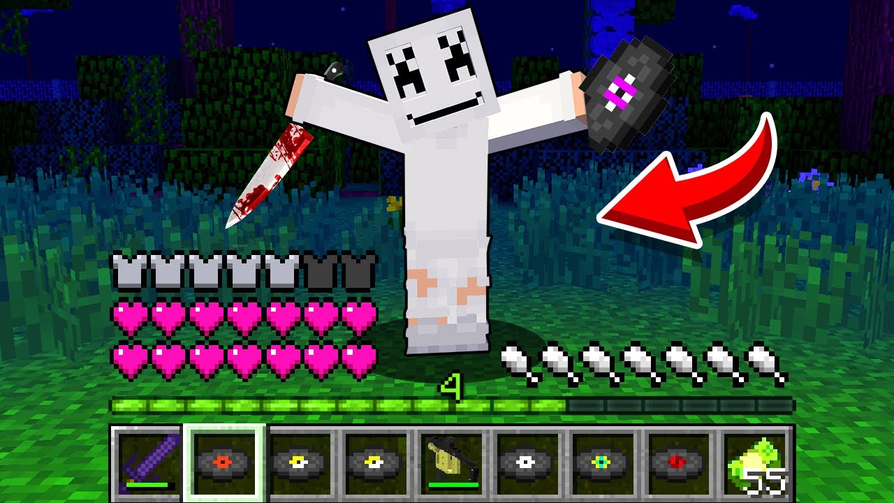 How to play MARSHMELLO 2 in Minecraft! Most Lucky MARSHMELLO 2! Battle ...