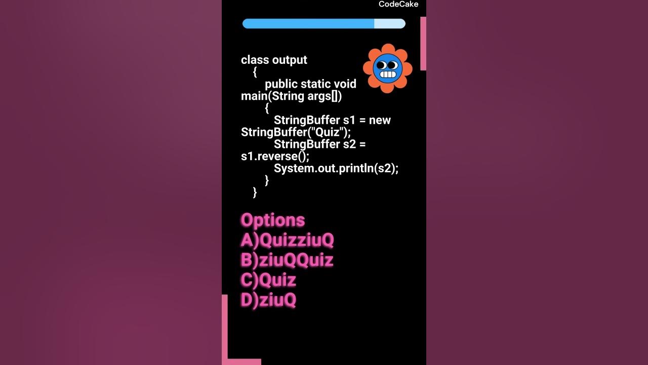 Day 24 Java Learn Java Quiz Everyday Shorts Short Subscribe Trending Quizgames Java