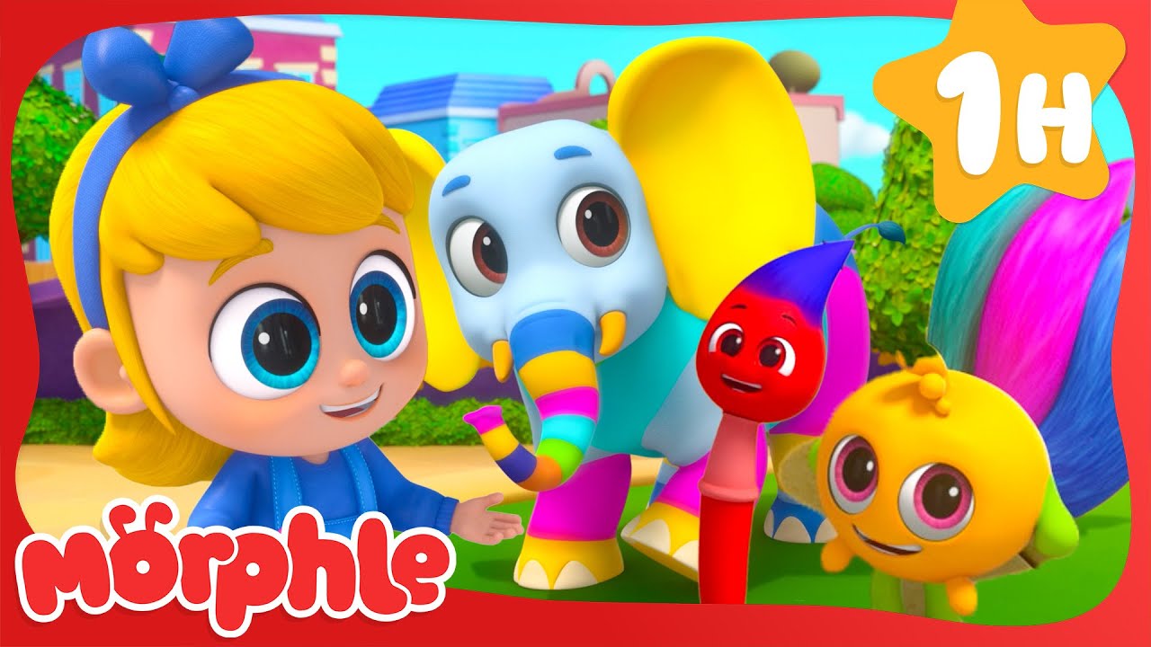 Morphle the Magic Paintbrush! | Cartoons for Kids | Mila and Morphle ...