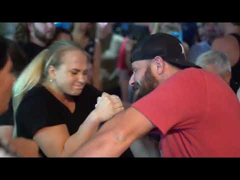 ARM Wrestling VS 8X world champion Sarah Backman#Shorts