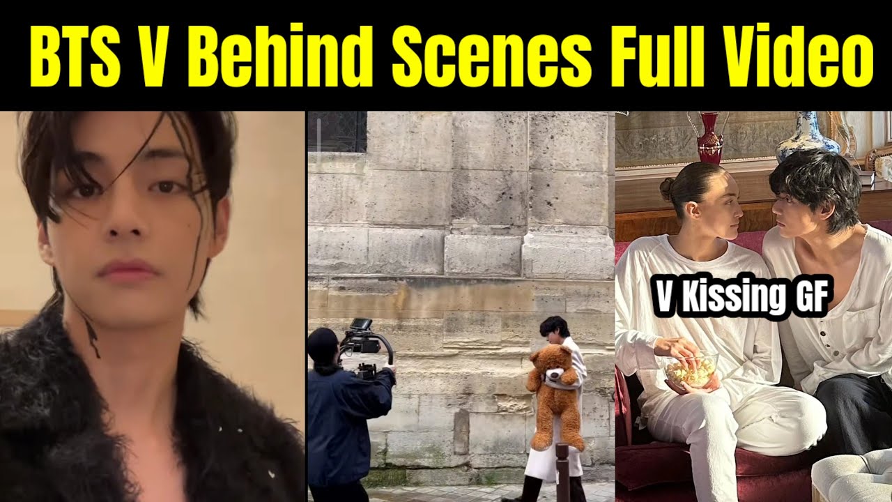 BTS V Behind The Scenes Full Video 😍 | V Share Secret Videos - YouTube