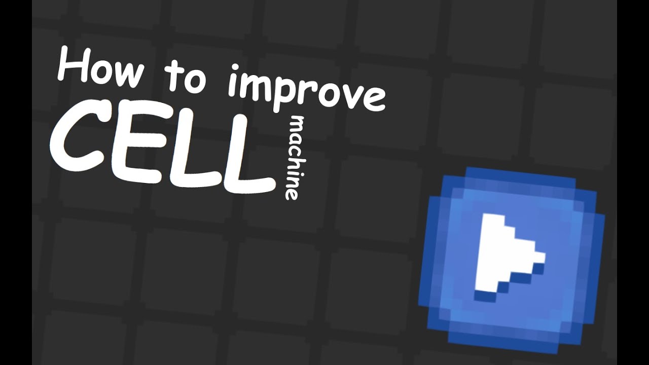 3 suggestions to fix cell machine. - YouTube