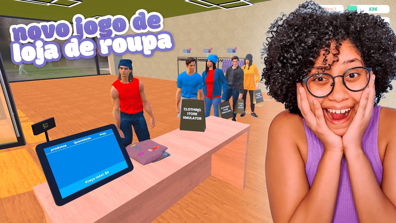 NOVO JOGO DE SIMULADOR DE LOJA DE ROUPA. SERÁ QUE VAI HITAR? | CLOTHING ...