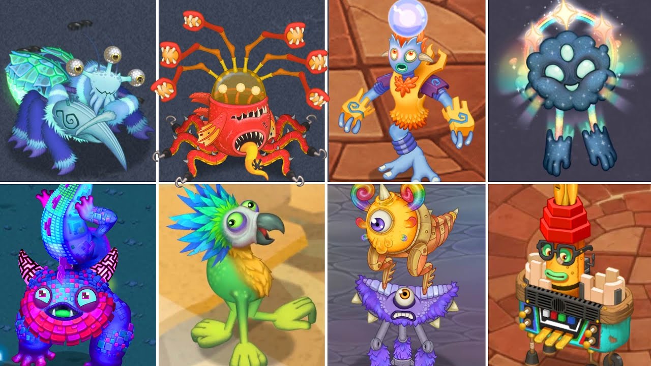 All New Monsters Released in 2024 (Updated) | My Singing Monsters - YouTube