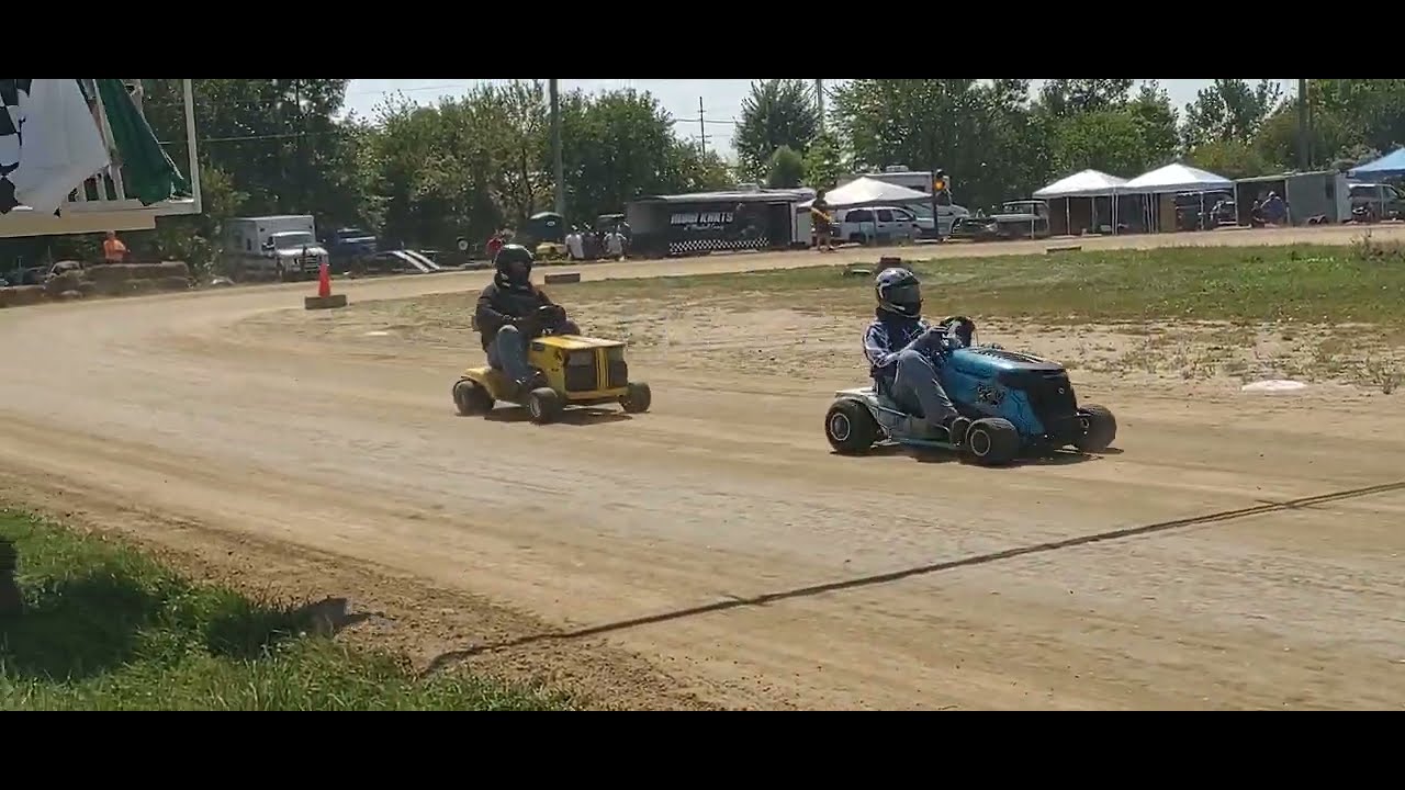 lawnmower racing at Argos Indiana mow karts of Marshall county Argos ...