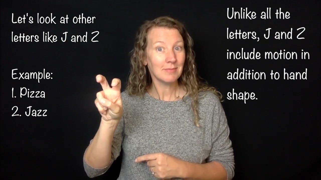 How to Sign Double letters in American Sign Language - YouTube
