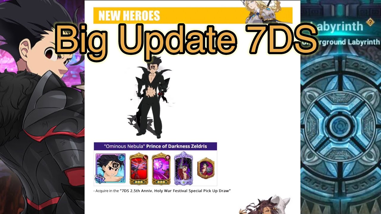 Big New Update Besok 7DS The Seven Deadly Sins Grand Cross SDSGC - YouTube
