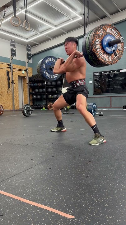144kg clean - YouTube